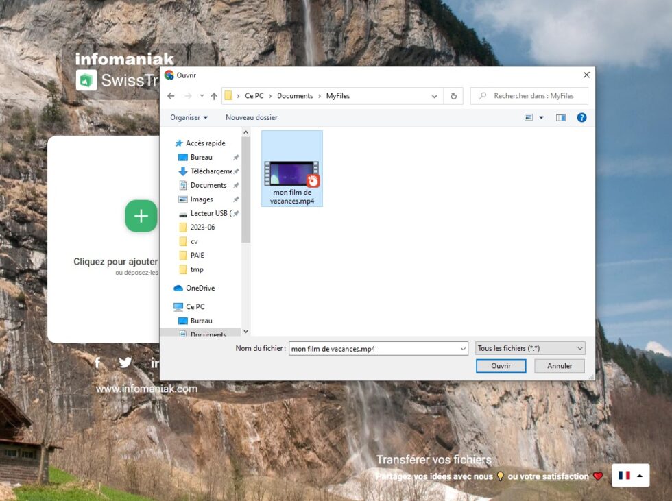 Transfert de fichier : que vaut SwissTransfer ? Notre avis - Avis conso